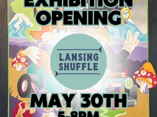 Lansing Shuffle unveils live-painting mural installation - NewsBreak