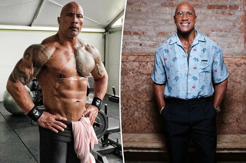 Dwayne ‘The Rock’ Johnson stuns fans with new slimmed-down physique ...