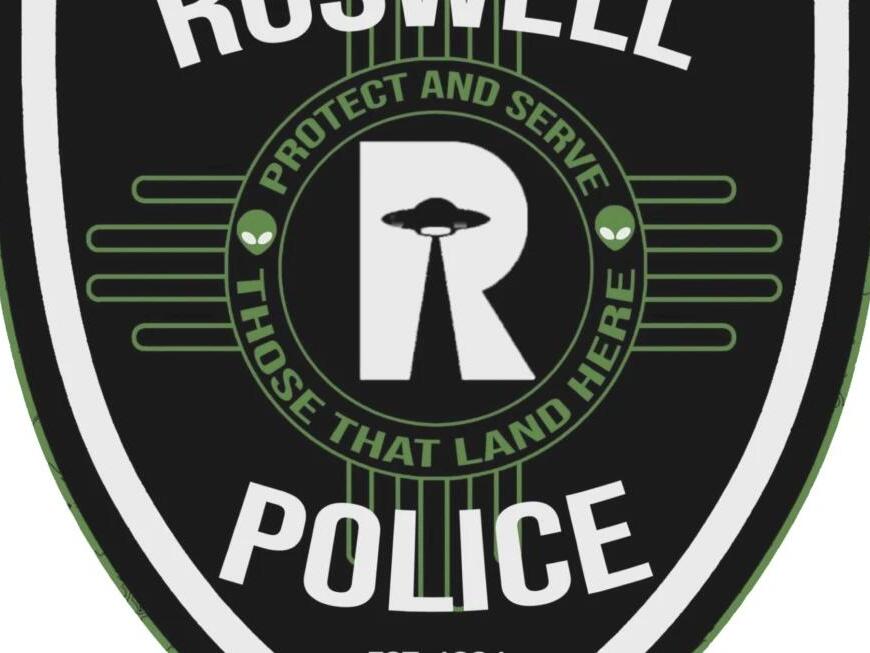 Roswell police have new patches that are out of this world, with flying ...