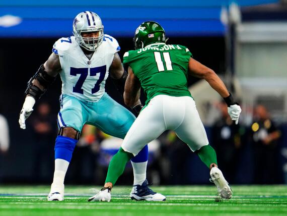 Jets new-look offensive line ranks highly