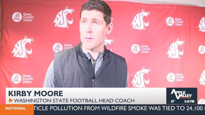 New Washington State football coach Kirby Moore meets fans in Richland ...
