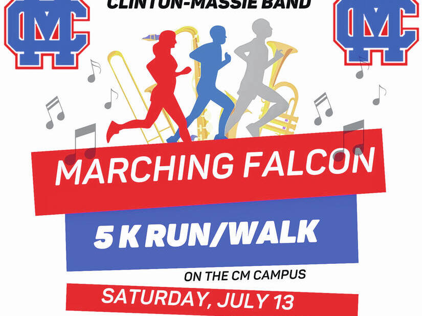 Clinton-Massie band program to host Marching Falcon 5K