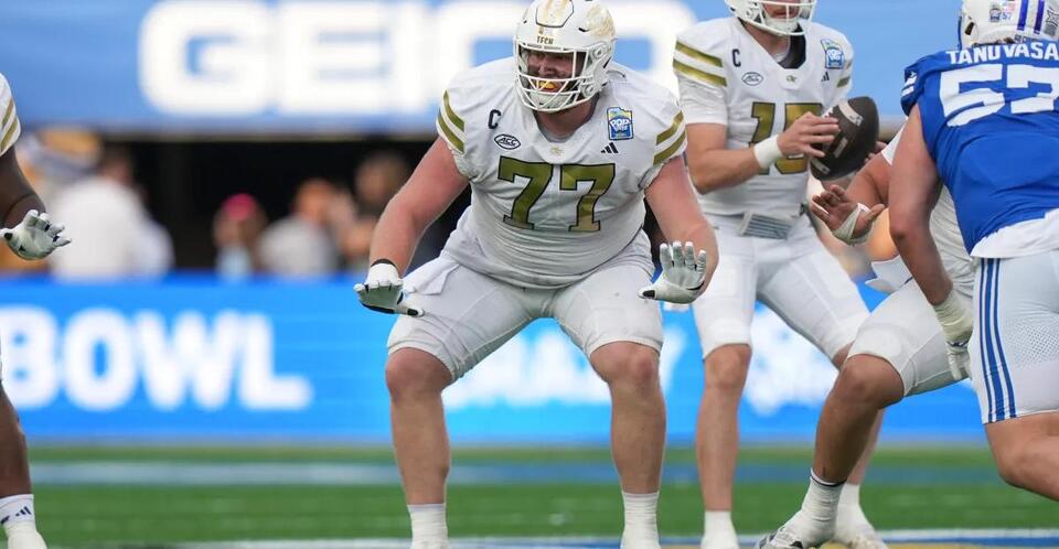 Hear from Las Vegas Raiders 2026 NFL draft prospect Georgia Tech guard ...
