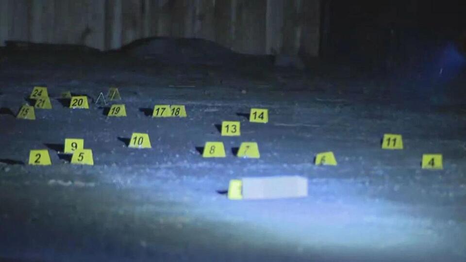 Dozens of evidence markers at scene where man shot in Pierce County ...