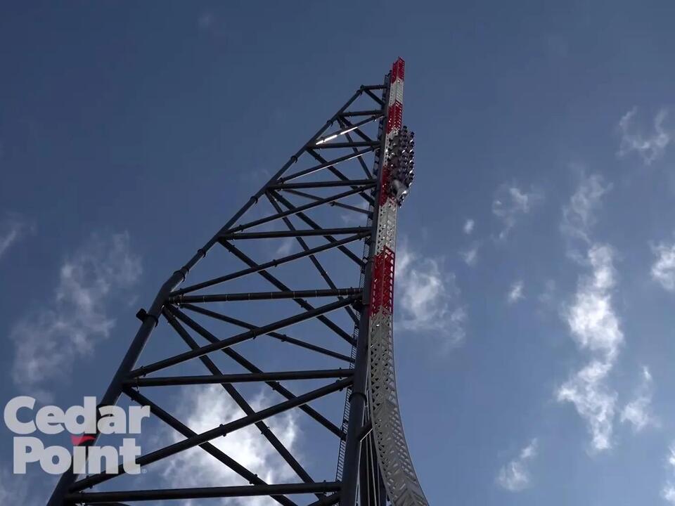 World's tallest, fastest triple-launch strata coaster Top Thrill 2 to ...
