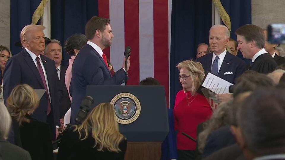 J.D. Vance officially sworn in as Vice President: FULL - NewsBreak