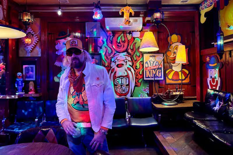 Inside the Neon Clown Dream Lounge, a Kensington bar that takes ...