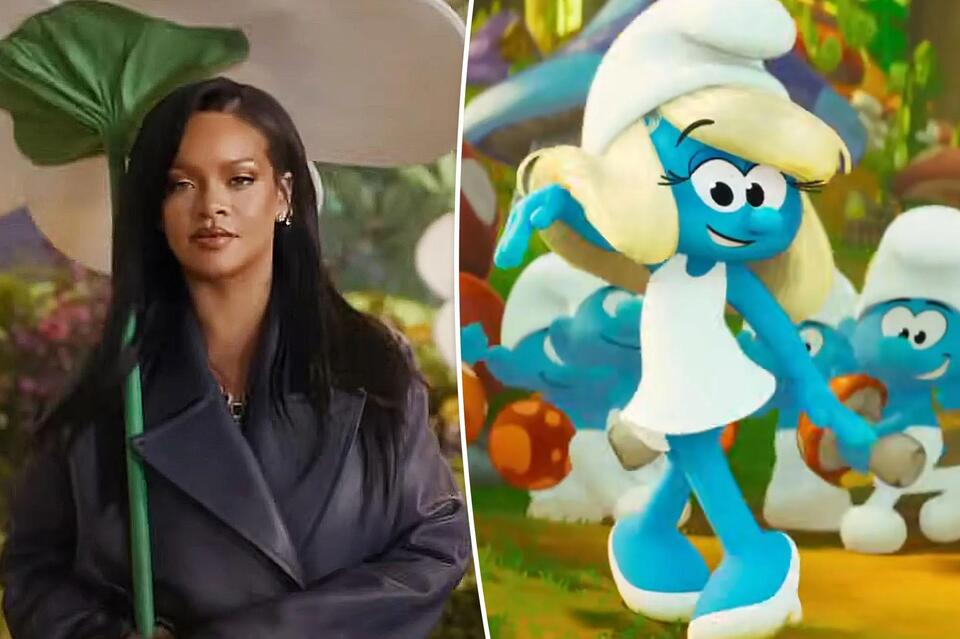 Rihanna releases first song in 3 years for ‘Smurfs’ soundtrack - NewsBreak