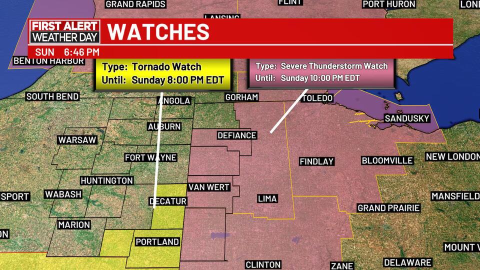 WEATHER BLOG: Tracking Sunday severe thunderstorm chances - NewsBreak