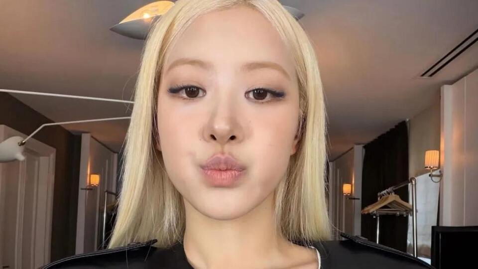 BLACKPINK’s Rosé Goes Fully Sheer From the Waist Down in Bold New Look ...