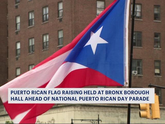 Puerto Rican flag raised at Bronx Borough Hall ahead of annual parade