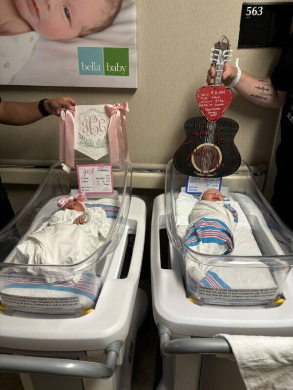 Babies named Johnny Cash and June Carter born on same day at same ...