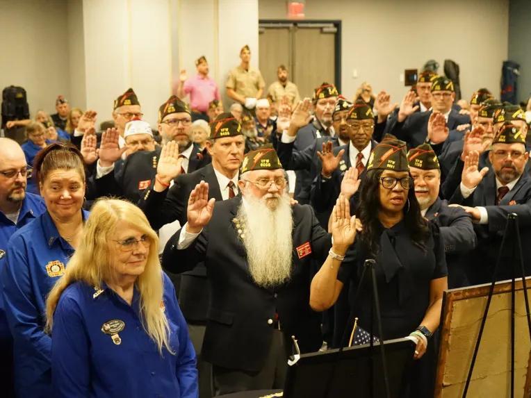 Kimberly Napoleon becomes first female State Commander of VFW ...