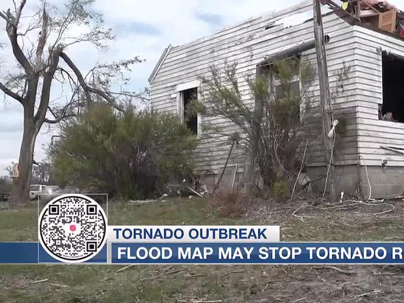 Flood map may stop Waterloo resident from rebuilding after tornado