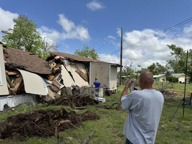 Multiple agencies, FEMA tour storm damage in Morris