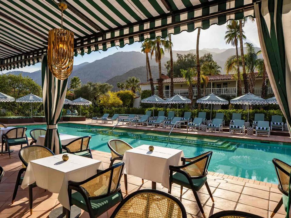 12 of the Best Poolside Restaurants in Palm Springs
