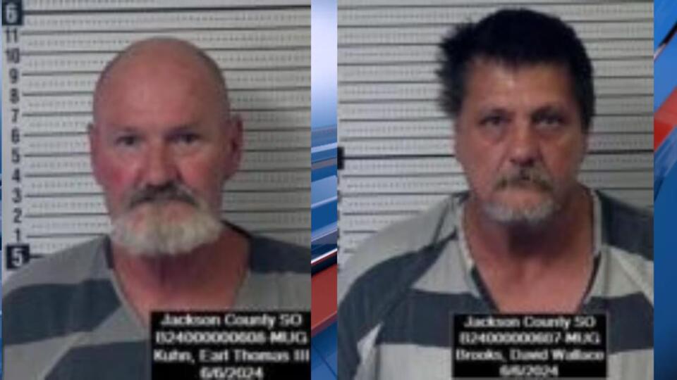 Two Topeka men arrested for possession of meth in Jackson County ...