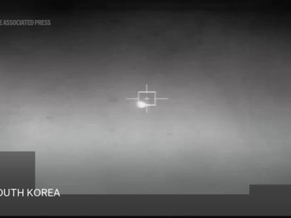 South Korean military releases footage showing view of North Korean ...