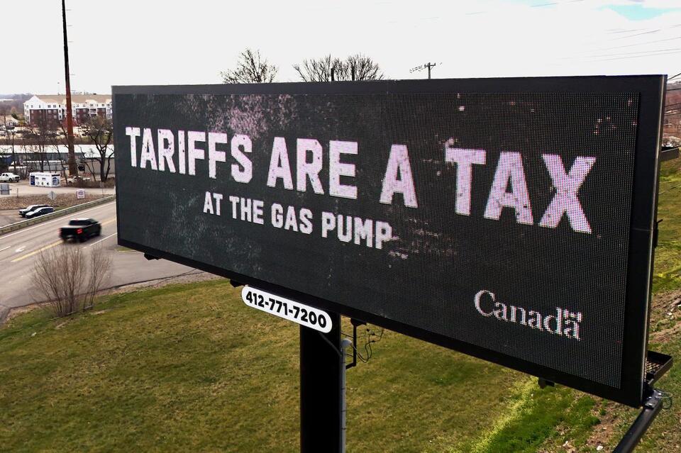 Canadian government behind anti-tariff billboard ads in Michigan ...