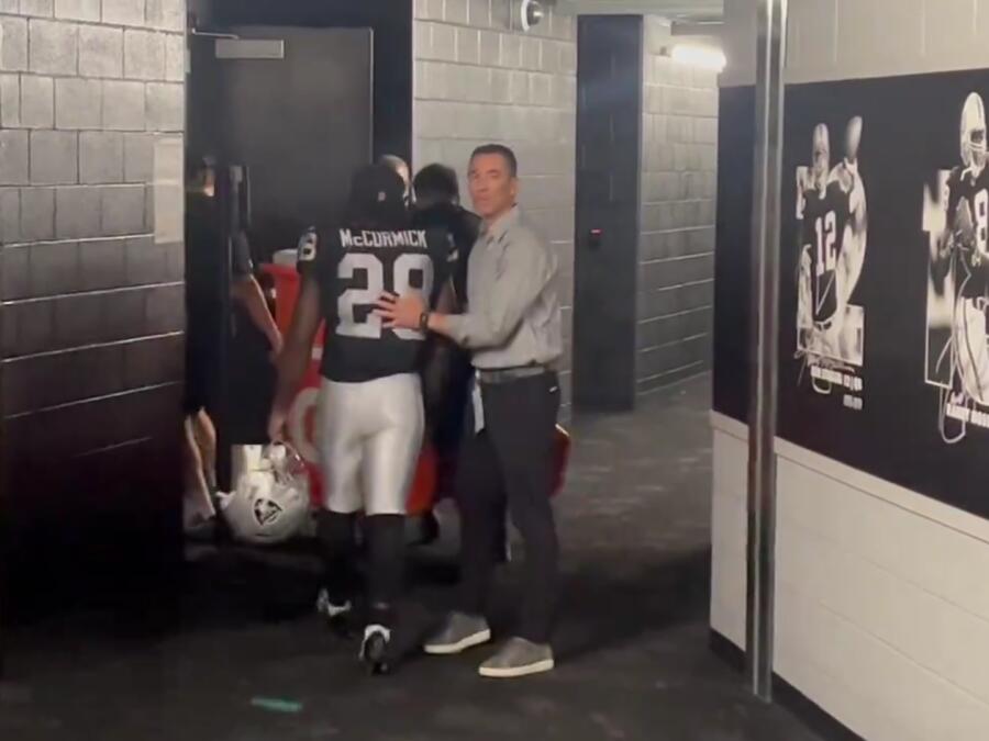 Las Vegas Raiders general manager Tom Telesco showed that it's more ...