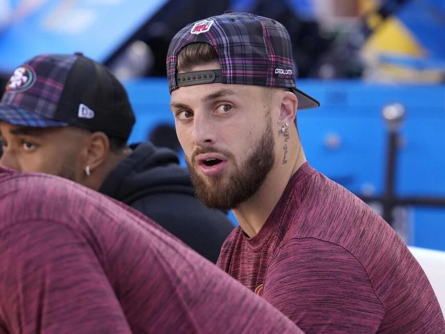 49ers rookie receiver Ricky Pearsall will return to practice for the ...