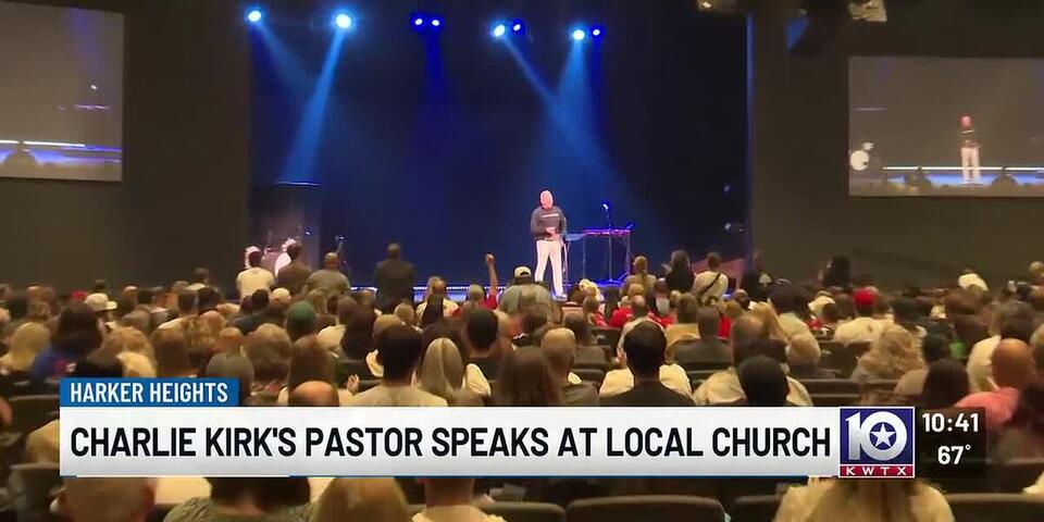 Charlie Kirk's pastor and Turning Point USA co-chair speaks at local ...