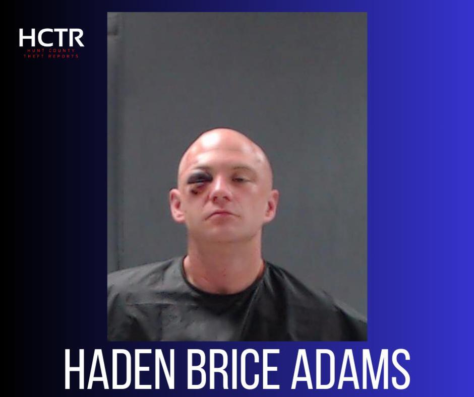 Hunt County Robbery Suspect Haden Brice Adams Captured After Multi ...