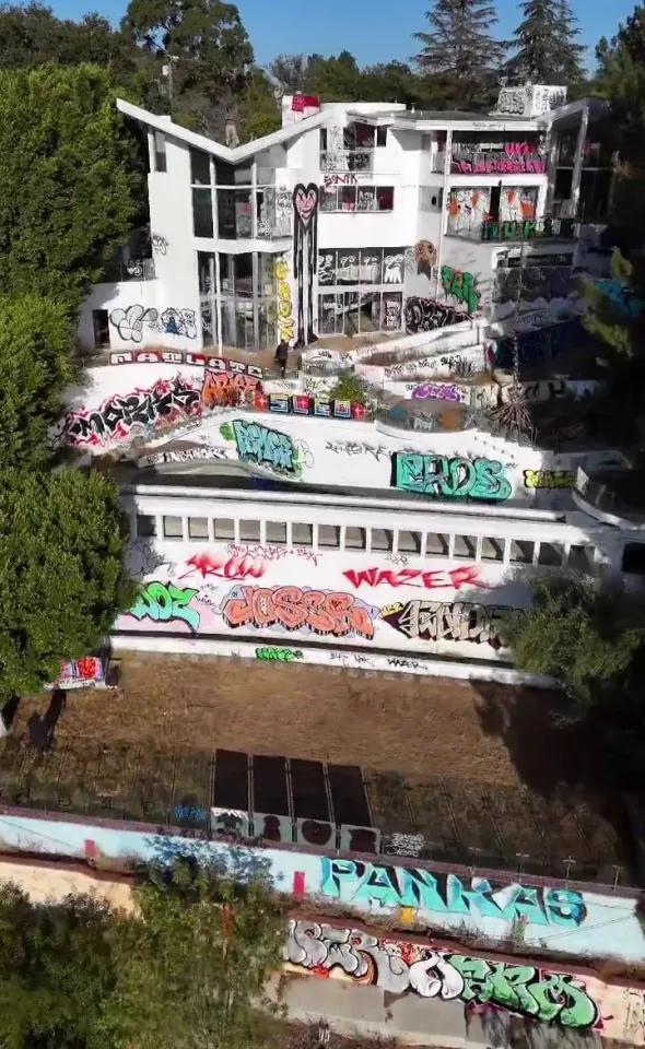 ‘Inside $10million abandoned mansion used in Diddy music video as ...