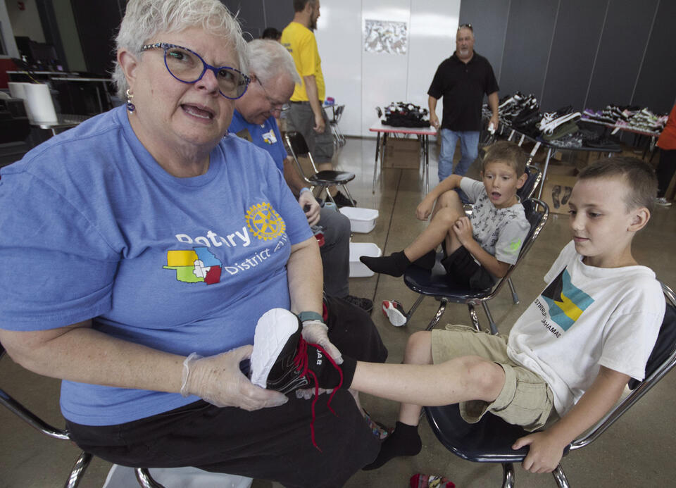 Shoe Giveaway Scheduled Aug. 11 - NewsBreak