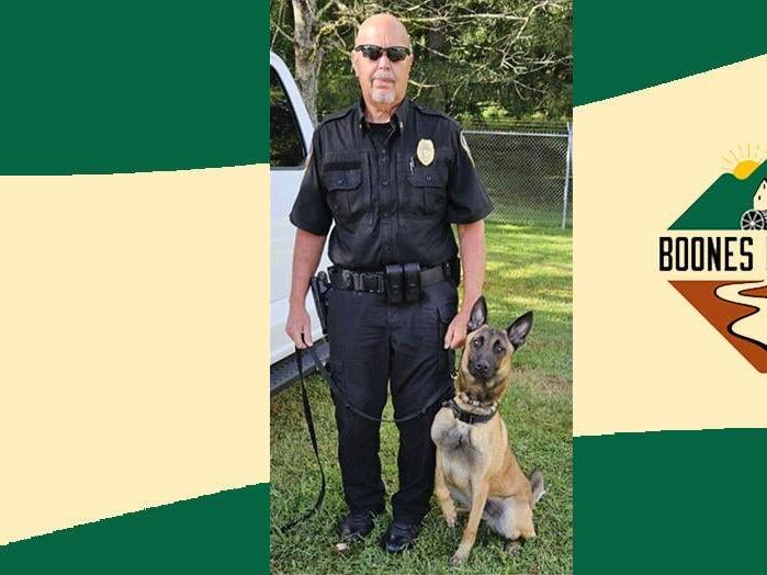 K-9 Officer Rex welcomed to the Boones Mill Police Department