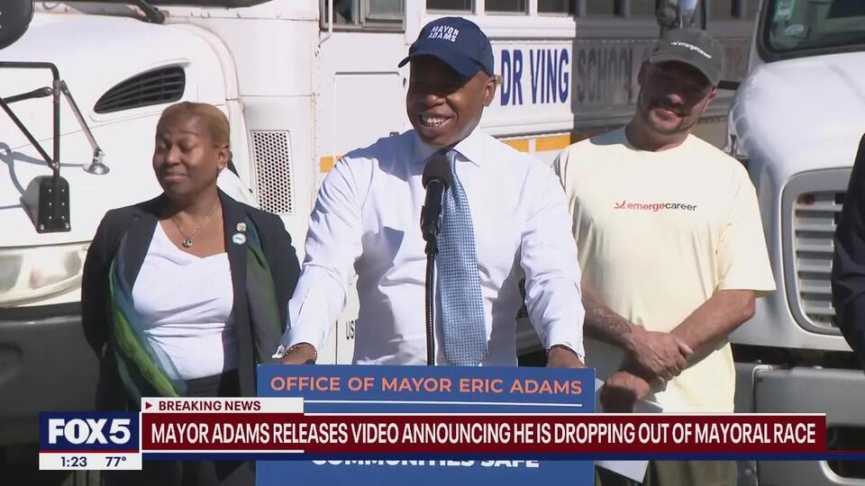 Eric Adams drops out of NYC mayoral race: Why and what's next? - NewsBreak