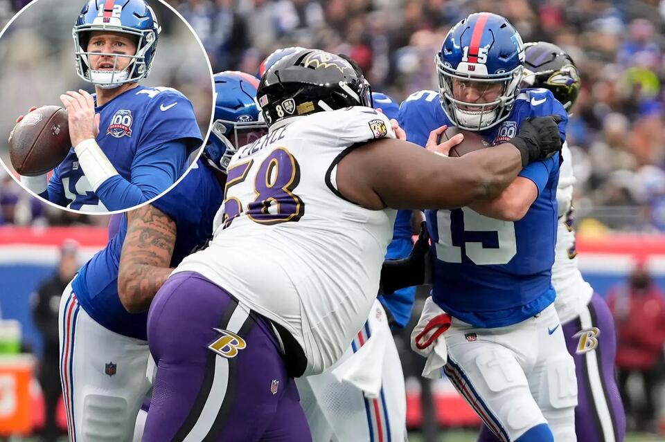 Tommy DeVito out with concussion as Giants turn to fourth QB Tim Boyle - NewsBreak