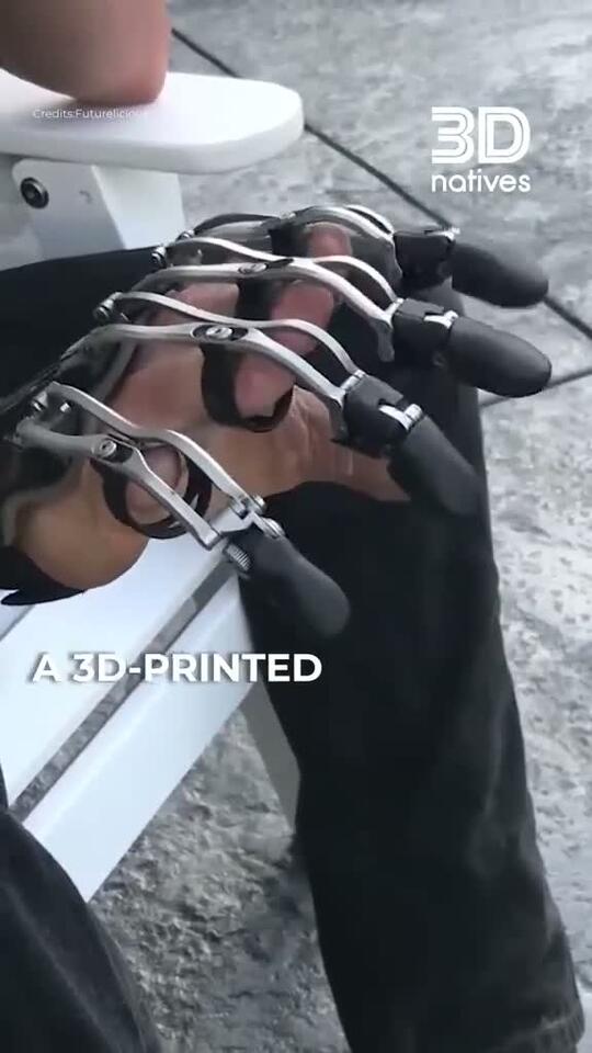 A 3D Printed Prosthetic Hand That Can Actually Feel created by 3Dnatives with 3Dnatives’s ...