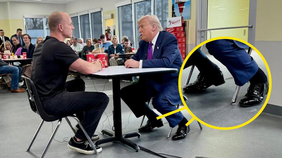 Trump’s Bulging Cankles Exposed by Podcaster - NewsBreak