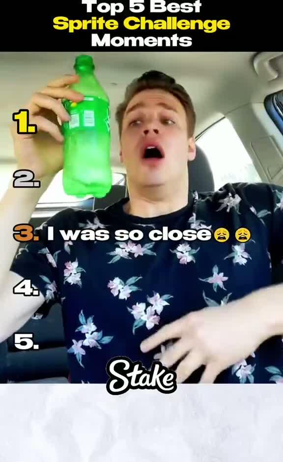 Top 5 most iconic sprite challenge moments Fake all #top5 #bestmoments ...