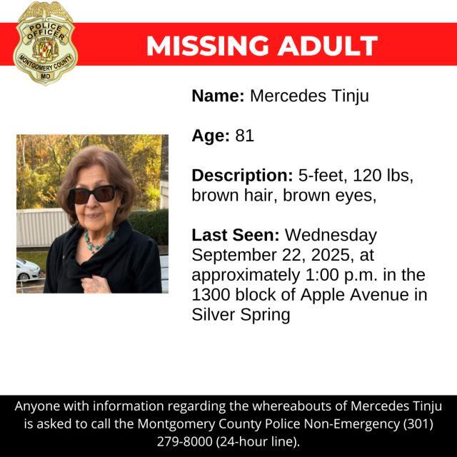 Concern for Missing Silver Spring Woman - NewsBreak