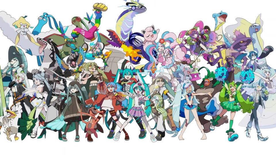 Pokémon x Hatsune Miku Project Voltage Collab Adds “Song of Departure ...