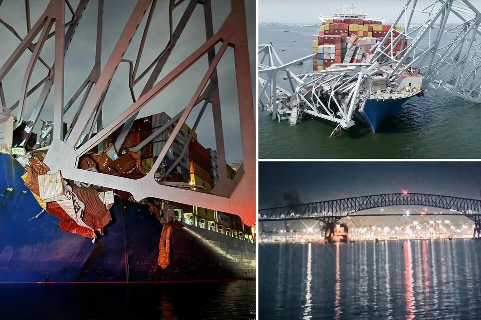 Hazardous materials stored in 56 containers on cargo ship that toppled ...