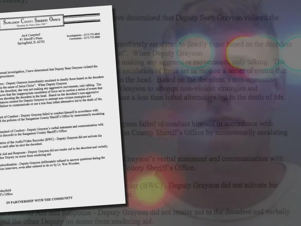 Sangamon County deputy's personnel files reveal new insight into how ...