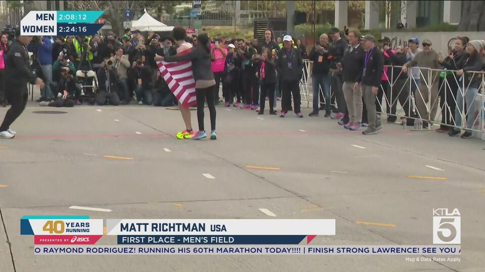 Matt Richtman becomes first American to win Los Angeles Marathon in ...