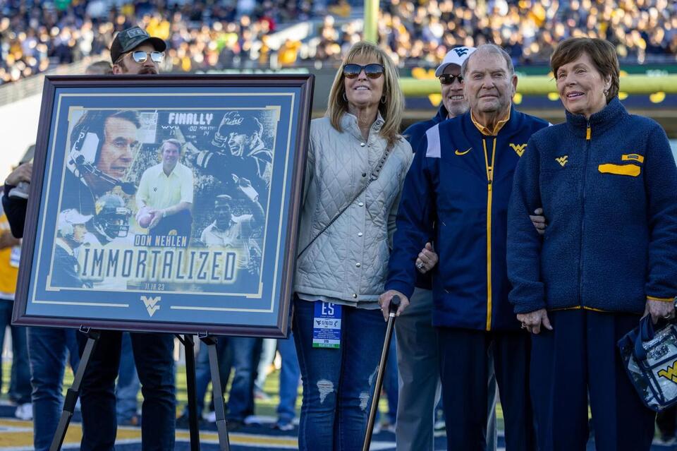 WVU immortalizes Coach Don Nehlen against Cincinnati - NewsBreak