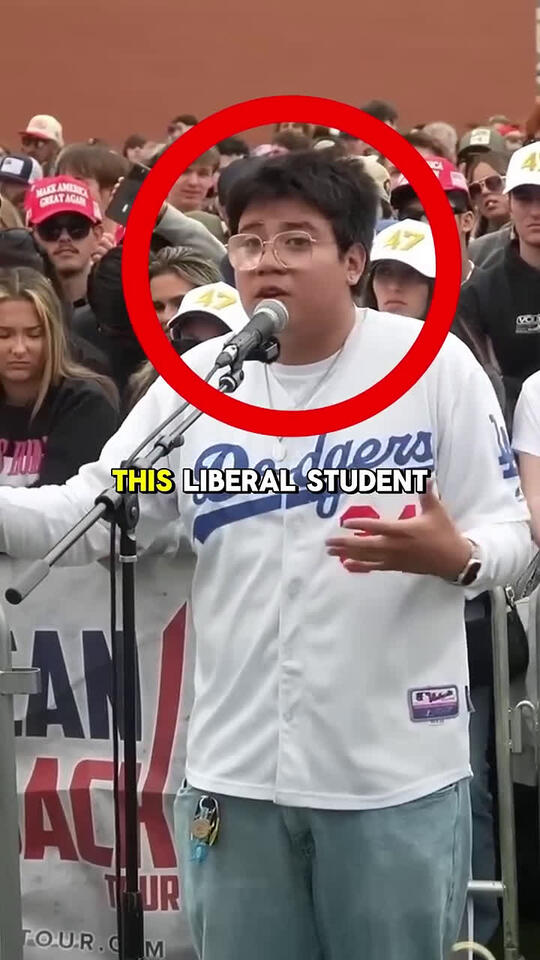 #CaughtOnCamera Charlie Kirk Compares Illegal Entry to Cutting in Line ...