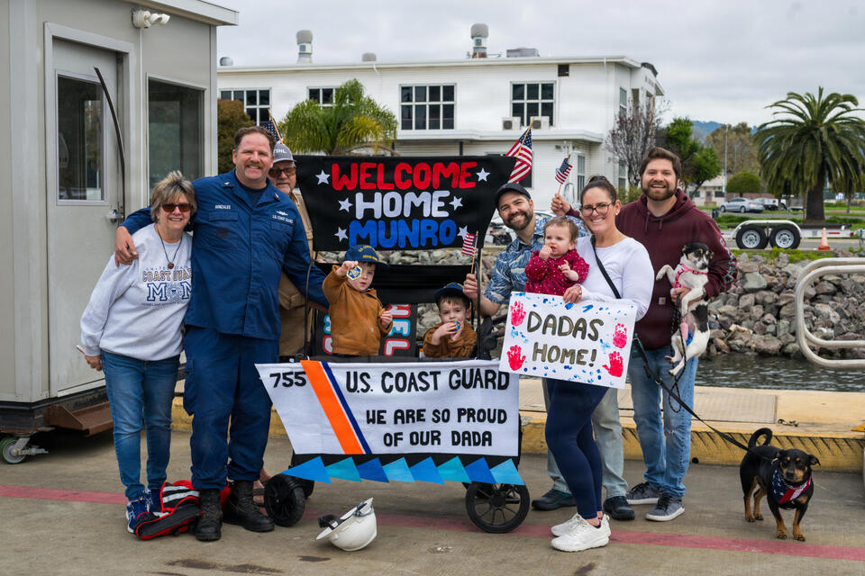 Coast Guard Cutter Munro Returns Home After 4-Month Patrol Seizing More ...