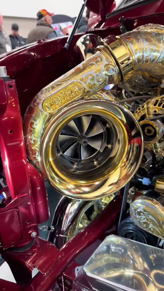 24K GOLD Plated Dodge Cummins at PRI 2024 wimerturbo dodgecummins ...