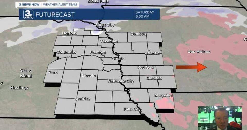 Light freezing drizzle Friday night, snow chances next week - NewsBreak