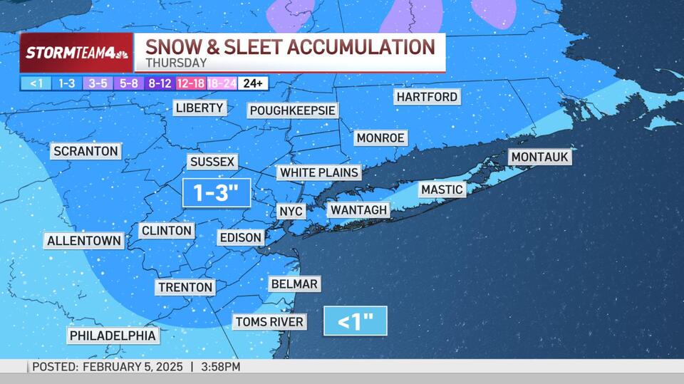 School delays announced for some districts in NY, NJ for ice, snow ...