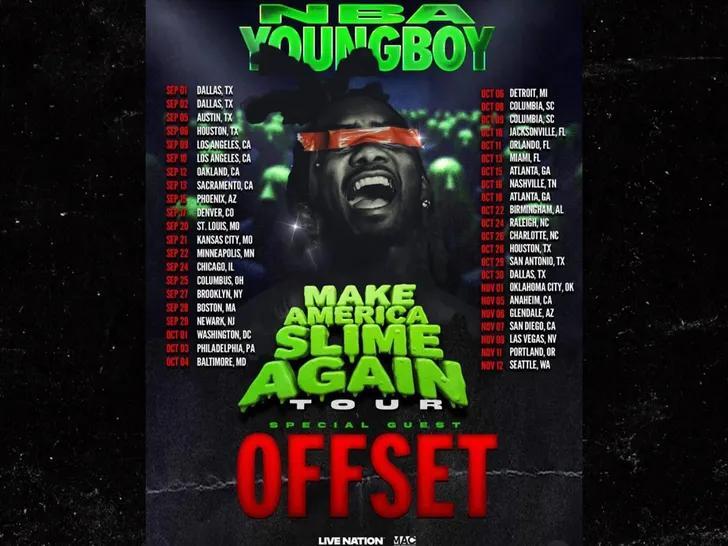 Offset Happy For Cardi B's Album While Riding High On NBA YoungBoy Tour ...