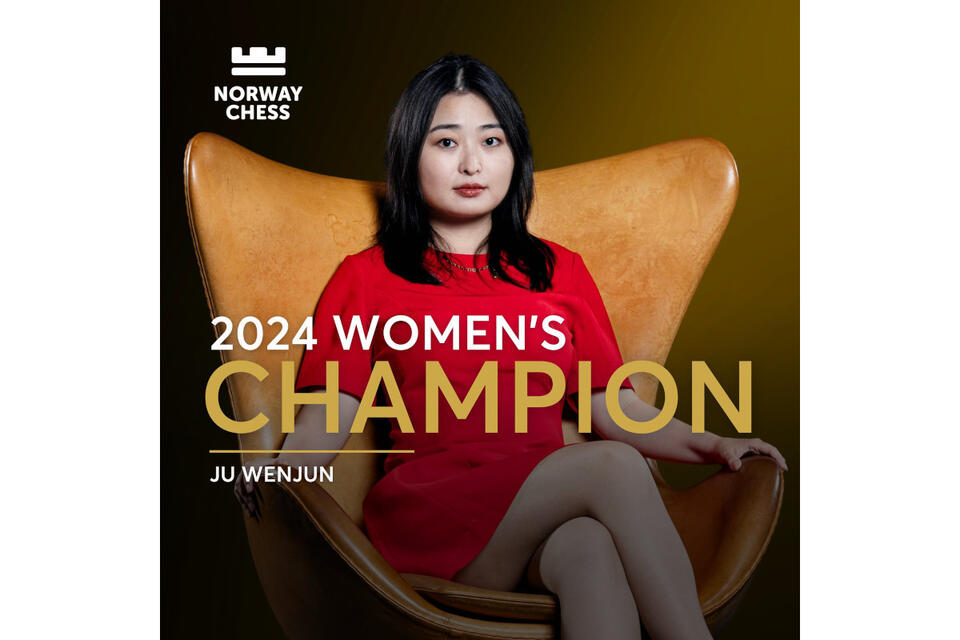 Ju Wenjun triumphant at inaugural Norway Chess Women event - NewsBreak