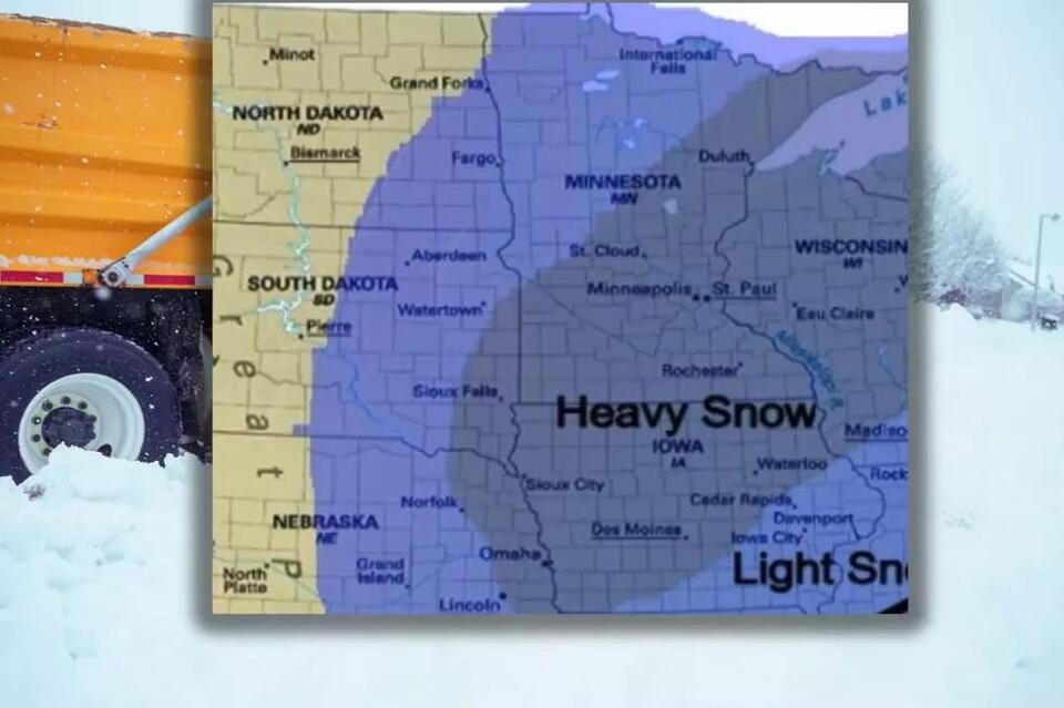 Heavy Snow Could Be Heading For Minnesota, Iowa, And South Dakota ...