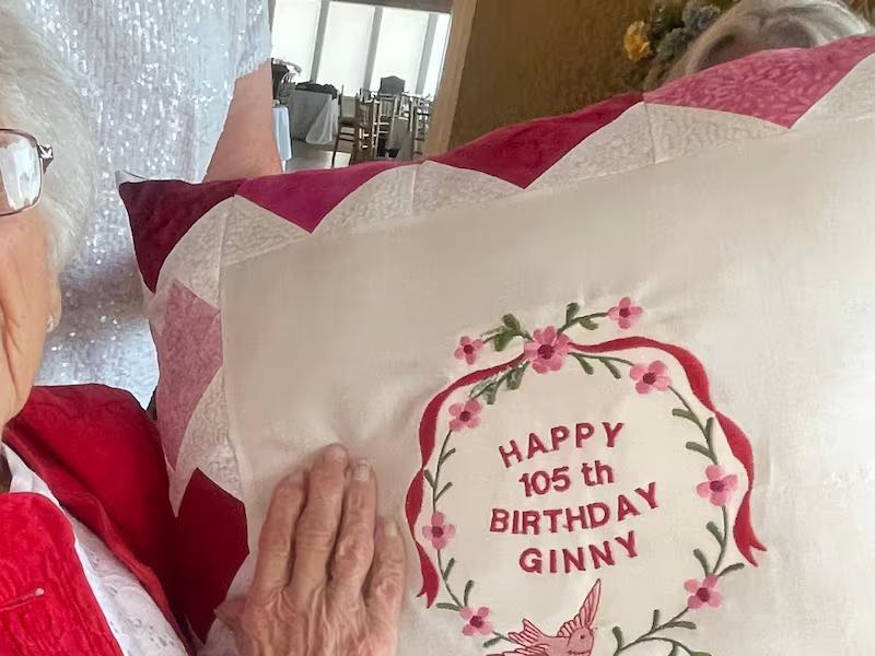 Woman celebrating 105th birthday still has a sharp mind, daughter says